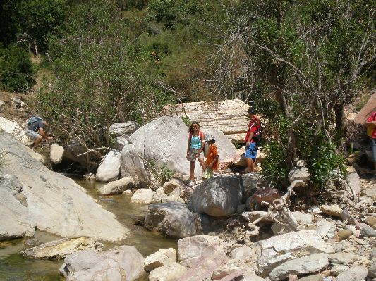 Manilva hiking part 2, upstream the Rio Manilva