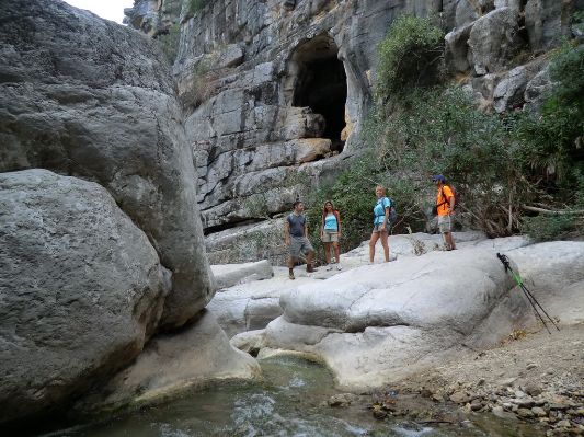 Manilva hiking part 2, upstream the Rio Manilva