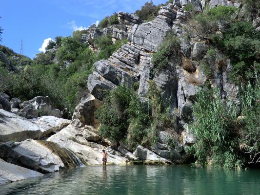 Manilva hiking part 2, upstream the Rio Manilva