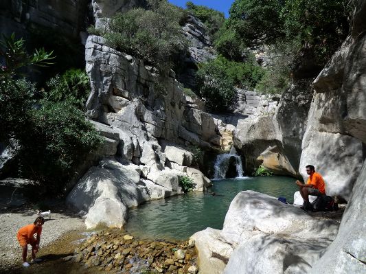 Manilva hiking part 2, upstream the Rio Manilva